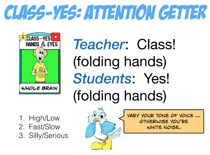 WBT Basics – Whole Brain Teaching